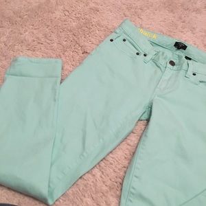 J. Crew | Jeans | J Crew Mint Toothpick Skinny Jean 27 | Poshmark